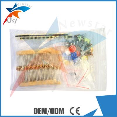 Cina Starter kit di Arduino dei componenti elettronici del cappuccio del bottone dei potenziometri delle resistenze LED in vendita