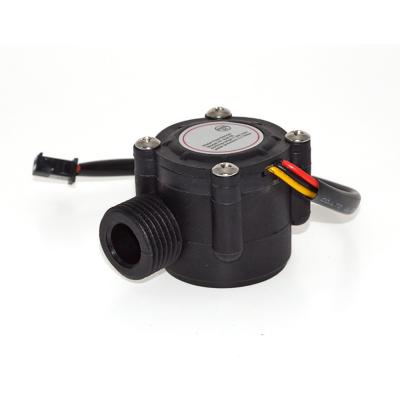 Cina acqua ad effetto hall YF-S201 DC4.5 5V-24V del sensore di scorrimento dell'acqua di controllo del flussometro di 1/2» in vendita