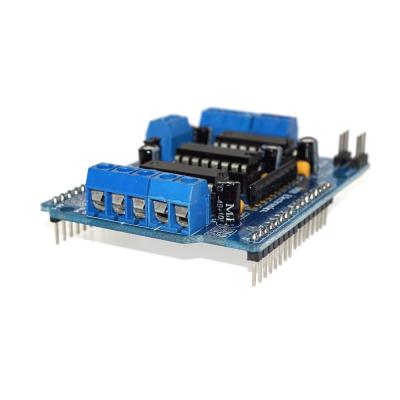 Cina Bordo blu per la scheda di espansione mega L293D dello schermo del motore di azionamento del motore di ONU R3 di Arduino 2560 in vendita