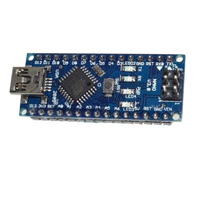 China Van de het micro- Controlemechanismeraad van Arduino Mini Nano V3.0 atmega328p-Au 16M 5V van USB Te koop