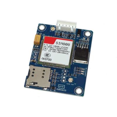 Cina sbocco di fabbrica del modulo del bordo di regolatore di Arduino della Quadrato-banda 5-18V SIM808 SMS GSM GPRS GPS in vendita
