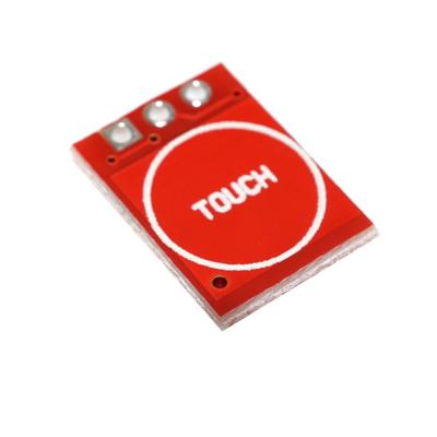 China TTP223 capacitieve de Moduleknoop van de Aanrakingsschakelaar Zelf - Slotmodule 11.5*8mm Te koop