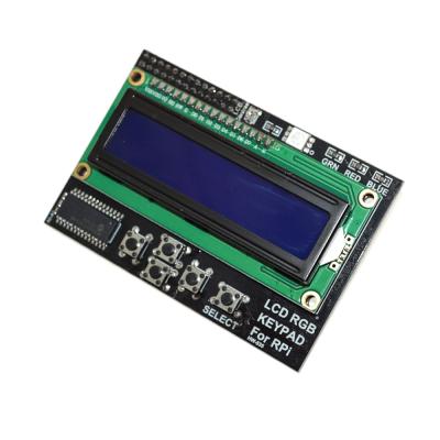 Cina Schermo 1602 della tastiera di RGB di LCD di Blue Screen per RPI 1602 moduli LCD dell'esposizione in vendita