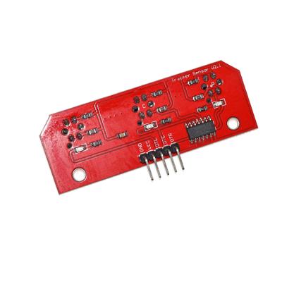 中国 LEDの表示器のファクトリー・アウトレットが付いているArduinoセンサー モジュールCTRT5000を追跡する3つのチャネルの赤い赤外線 販売のため