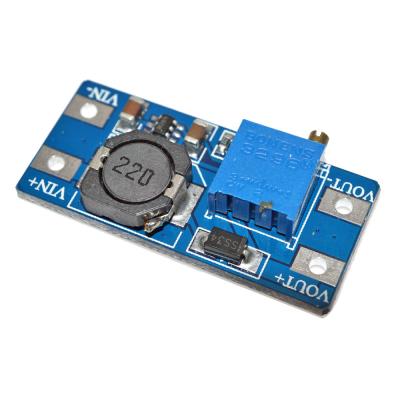 China El voltaje ajustable del color azul DC-DC de DC 28V intensifica el módulo del convertidor del alza MT3608 para la tienda de fábrica de Arduino en venta