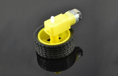 Cina L'automobile telecomandata parte la ruota di automobile del robot con 5V - motore dell'ingranaggio di CC 10V in vendita