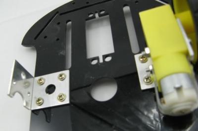 China De Chassis van het vierwielige Aandrijvingsvoertuig met Bidirectionele Infrarode Sonde Te koop