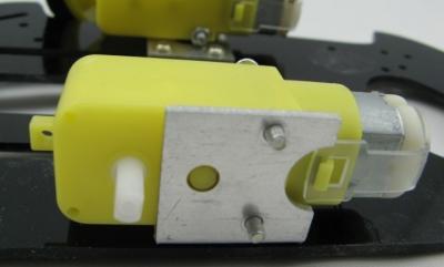 China De Chassis van het vierwielige Aandrijvingsvoertuig met Bidirectionele Infrarode Sonde Te koop