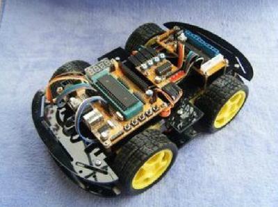 Cina Il telaio astuto dell'automobile del robot dell'azionamento di L293D 4wd, automobile telecomandata parte in vendita