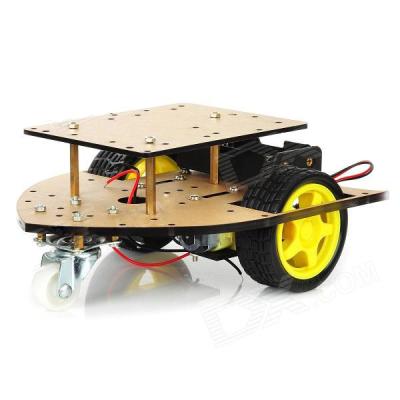 Cina telaio dell'automobile del robot di Doppio strato con il motore di CC di decelerazione due in vendita