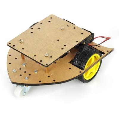 Cina telaio dell'automobile del robot di Doppio strato con il motore di CC di decelerazione due in vendita