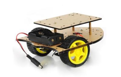 Cina telaio dell'automobile del robot di Doppio strato con il motore di CC di decelerazione due in vendita