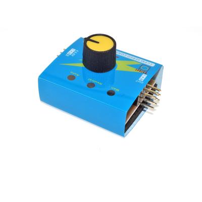 中国 青い多RCデジタルESCのサーボ モーター テスター3CHの速度Controler 販売のため