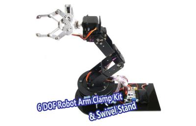 China 180 Degrees 6 DOF Servo robot Arm Mount Kit For Arduino Compatible for sale