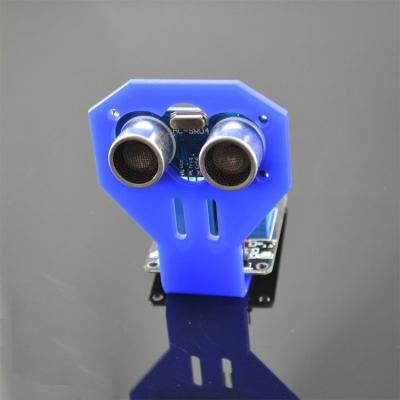 China Módulo de agrupamento ultrassônico ultrassônico do fósforo HC-SR04 do sensor do robô azul de Arduino DOF à venda