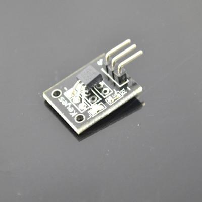 China O módulo do sensor de temperatura do furo de DS18B20 3P para Arduino, levanta o resistor à venda