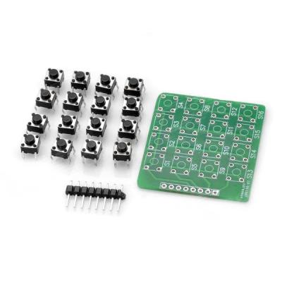 中国 Arduino のための MCU 延長 4 x 4 16 キーのマトリックスのキーボード モジュール 販売のため