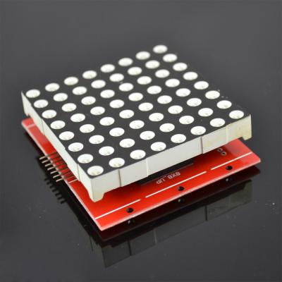 中国 5V 74HC595 8 * Arduino のための SPI のインタフェース・モジュールが付いている 8 ドット マトリクスの運転者モジュール 販売のため