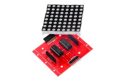 Cina 5V 74HC595 8 * modulo del driver della matrice a punti 8 con il modulo di interfaccia di SPI per Arduino in vendita