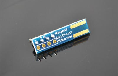 中国 余分な物4ピン、80*35*7mmが付いているArduinoセンサー モジュールのWiiChuckの青いアダプター 販売のため