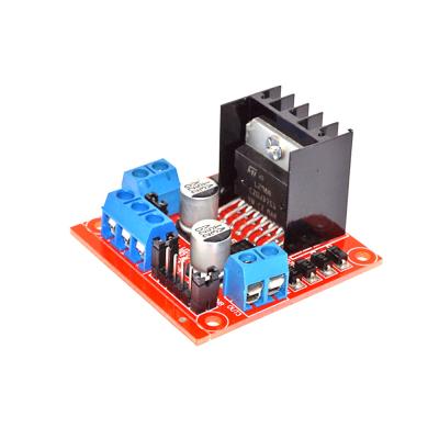 China Motor deslizante duplo da C.C. 5V do motorista TB6612FNG do motor da C.C. da ponte L298N de H à venda