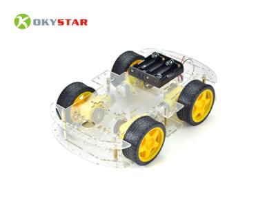 Cina corredo astuto del telaio del robot dell'automobile di Arduino di scienza di 4WD DIY/automobile del robot per i giochi della High School in vendita