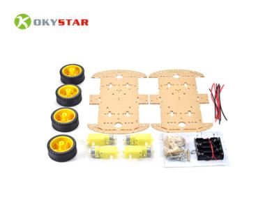 Cina corredo astuto del telaio del robot dell'automobile di Arduino di scienza di 4WD DIY/automobile del robot per i giochi della High School in vendita