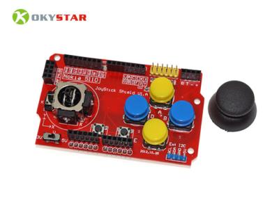 中国 電子ロボット工学のプロジェクトのための赤いゲームのジョイスティックの盾V1.Aの拡張のArduinoのコントローラ ボード 販売のため