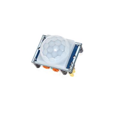 中国 DC 4.5-20V HC-SR501青い版32*24mmが付いている人間の赤外線Arduinoセンサー モジュール 販売のため