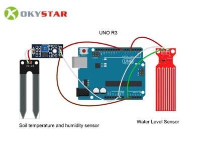 Cina Modulo liquido del sensore di Arduino del livello dell'acqua di elettronica astuta, schermi rossi per Arduino in vendita
