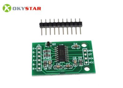 China ANÚNCIO HX711 da precisão que pesa o bocado do verde 24 do módulo do sensor de Arduino da pressão de duplo canal à venda