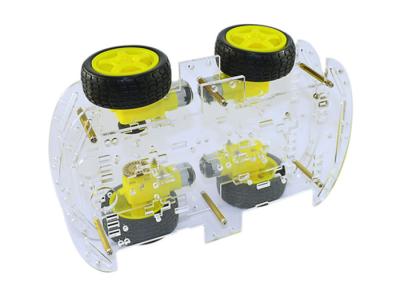 Cina corredo astuto del telaio dell'automobile di Electroic del robot di 4WD DIY per il progetto di ingegneria di robotica della scuola in vendita