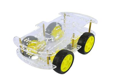 Cina corredo astuto del telaio dell'automobile di Electroic del robot di 4WD DIY per il progetto di ingegneria di robotica della scuola in vendita