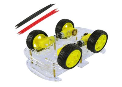 Cina corredo astuto del telaio dell'automobile di Electroic del robot di 4WD DIY per il progetto di ingegneria di robotica della scuola in vendita