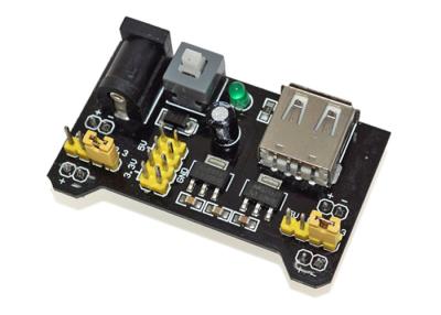 中国 DIYのプロジェクトArduinoのための3.3V/5V MB102の回路盤の電源モジュール 販売のため