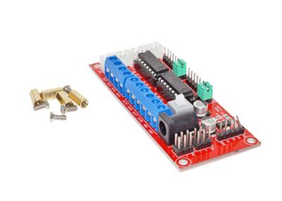 中国 Arduinoのための電子プロジェクト4 DCモーター運転者のArduinoのコントローラ ボードL293DモジュールSheild 販売のため