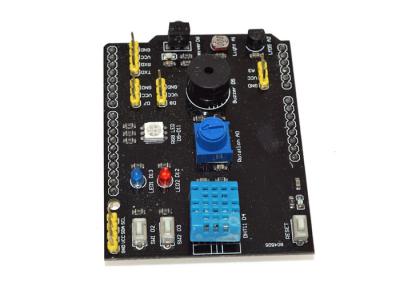 Cina Umidità multifunzionale di temperatura del robot DHT11 LM35 di Arduino DOF della scheda di espansione in vendita