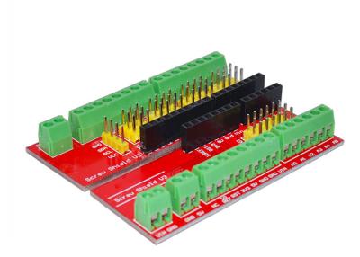 中国 原始ねじ込み端子の盾V2 V3 UNO R3媒体のExponsionプロトタイプ板 販売のため
