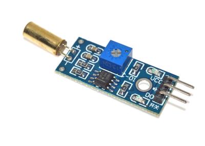 China Módulo do sensor de Arduino da inclinação do canal SW-520D do peso 5g 1 com furo de parafuso fixo à venda