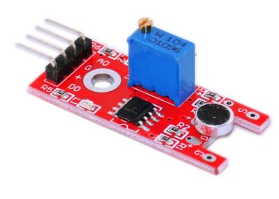 China Alto módulo de la detección del sonido de Arduino de la sensibilidad, material del PWB del módulo del micrófono de Arduino en venta
