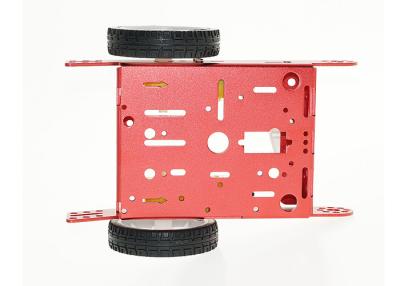 Cina CC variopinta 6V del corredo 120mAh dell'automobile elettrica del robot dell'automobile di Arduino della lega di alluminio in vendita