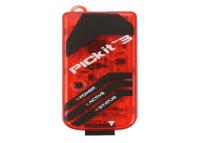 China Red Microchip Programmer Pickit 3 For Arduino Controller Board New Condition for sale