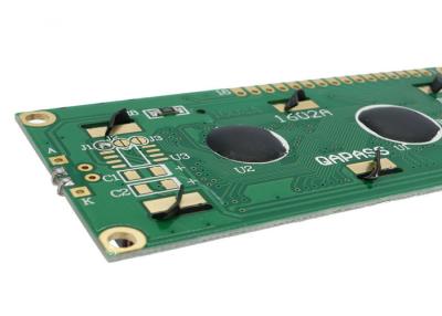 Cina Nuovo regolatore dei componenti elettronici LCM 1602B 16x2 122*44 di circostanza giallo/verde/lampadina blu in vendita