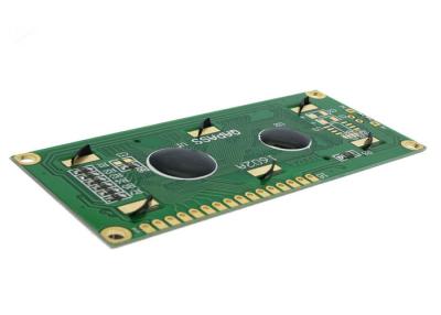 Cina Nuovo regolatore dei componenti elettronici LCM 1602B 16x2 122*44 di circostanza giallo/verde/lampadina blu in vendita