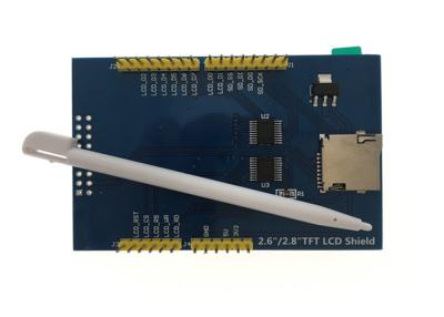 Cina Modulo a 2,8 pollici durevole dell'esposizione di TFT LCD ILI9325 dei componenti elettronici con la fessura per carta di deviazione standard del pannello di tocco in vendita