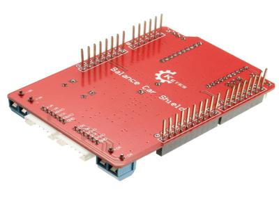 中国 互換性があるDC 12V Arduinoの音モジュールL298Pのバランス車の盾のMoterの運転者板 販売のため