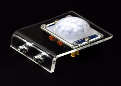 China Jogo acrílico do acionador de partida de Arduino do suporte HCSR501 com o sensor de movimento infravermelho do IR Pyroelectric à venda