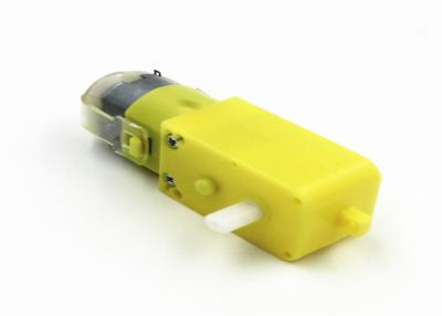 Cina Motore giallo 3V - 6V dell'ingranaggio di CC per la Bi intelligente del robot del TT dell'automobile - rotazione di direzioni in vendita
