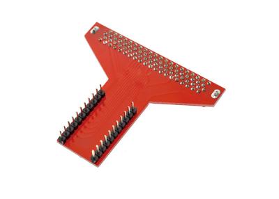 Cina Tipo rosso rispettoso dell'ambiente adattatore dei componenti elettronici T dello schermo per Microbit in vendita