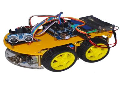 China Intelligent Bluetooth die de Robot Slimme Auto van het Hindernisvermijden met LCD volgen Te koop